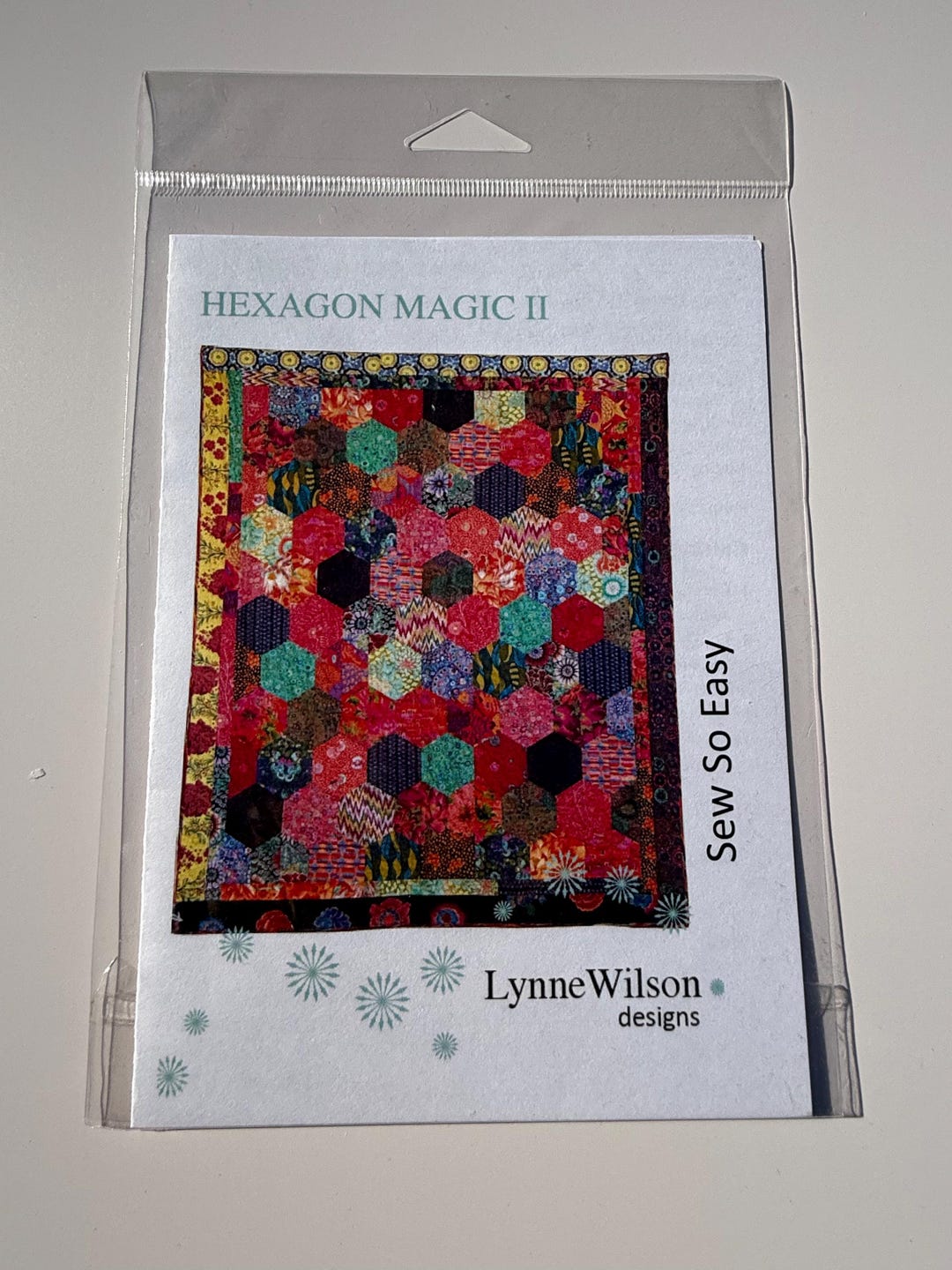Hexagon Magic II Quilt Pattern, Lynne Wilson Designs (paper Pattern) - Etsy