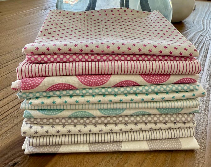 Tilda Classic Basics, Tilda Fabric, Fabric Destash, Tilda FQ Bundle ...