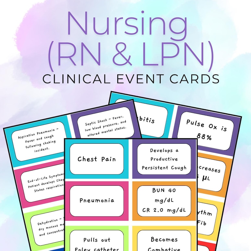 Clinical Nursing Games - Etsy