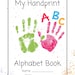 My Handprint Alphabet Book - Etsy