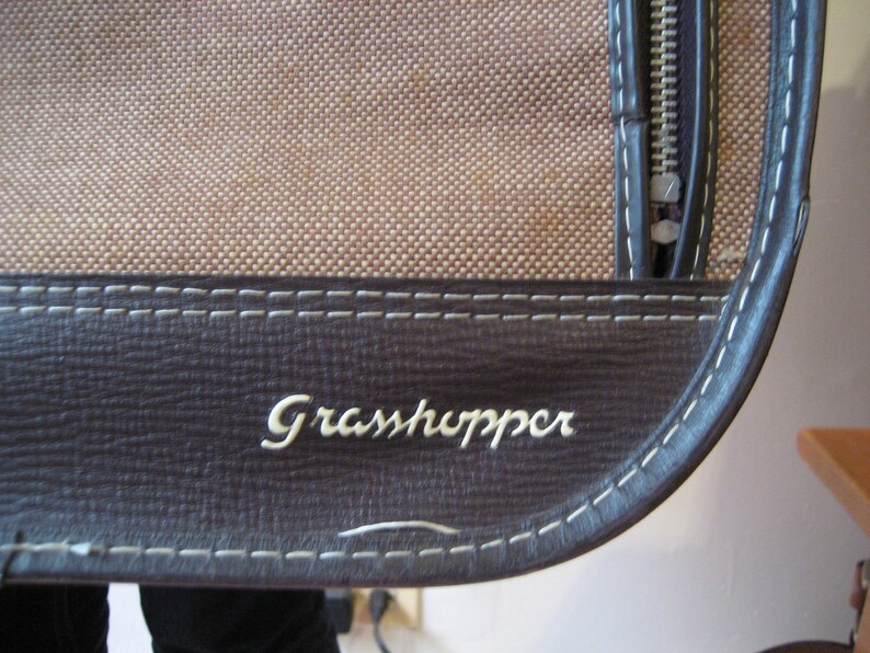 Vintage Atlantic Grasshopper Carry-on - Etsy