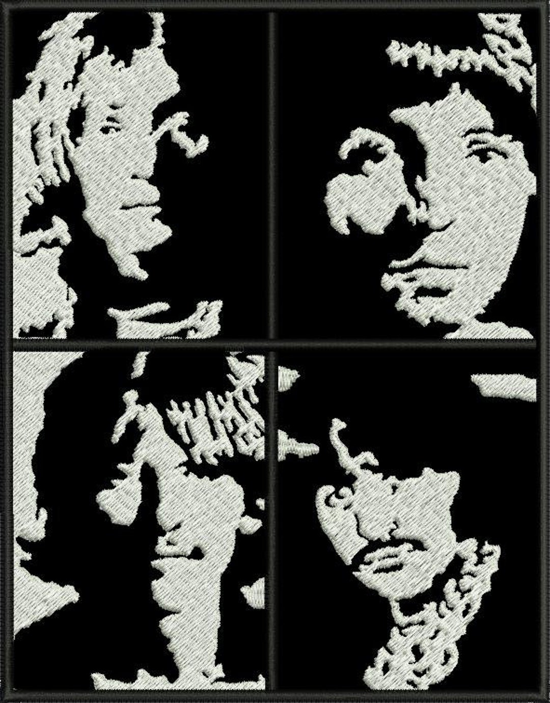 The Beatles Music Embroidery Design - Etsy