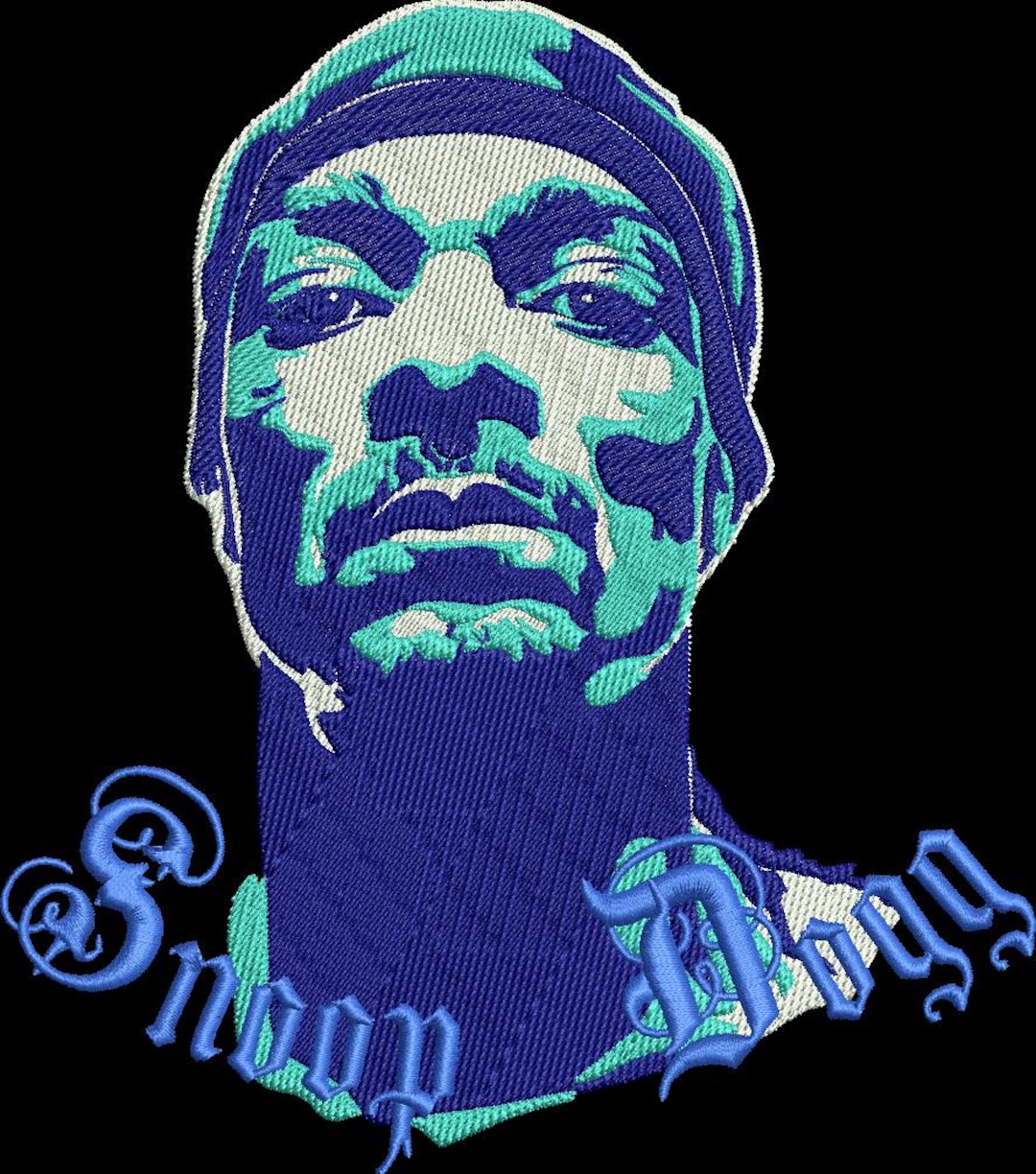 Snoop Dogg American Rapper Embroidery Design - Etsy
