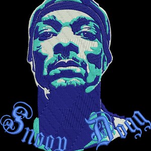 Snoop Dogg American Rapper Embroidery Design - Etsy