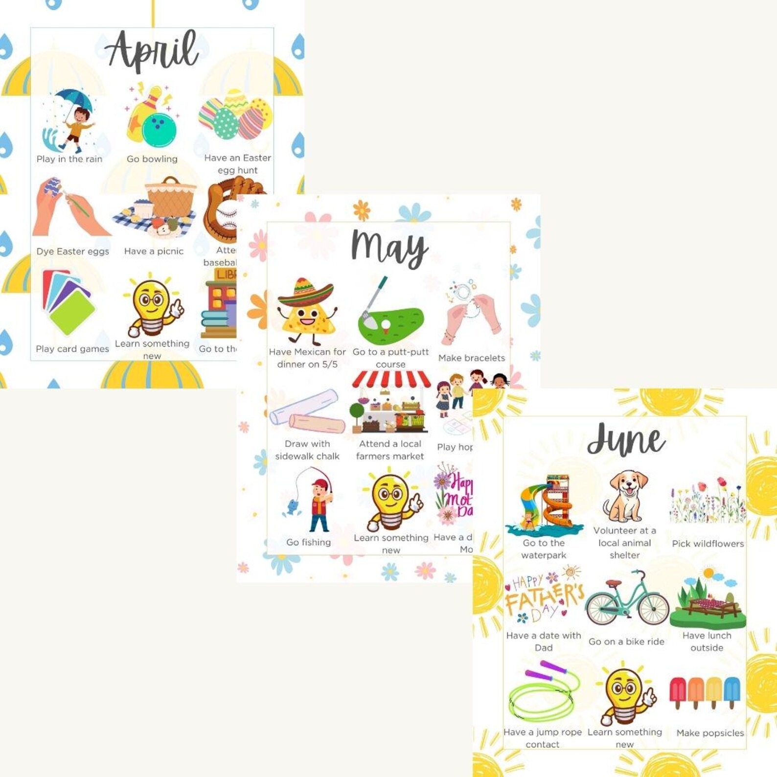 12 Months Bucket List, Printable Bucket List, Monthly Bucket List, 2025 ...