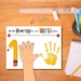 100th Day of School Handprint Craft, 100 Days of School Handprint Art ...