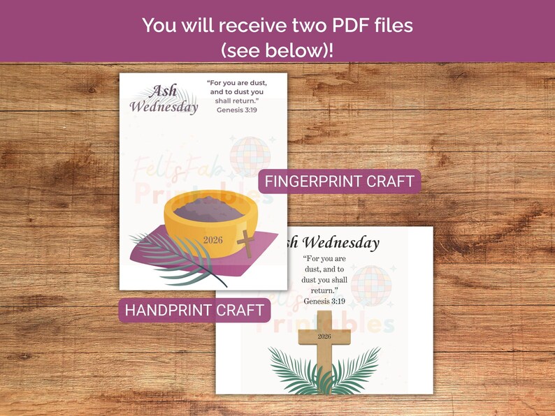 Ash Wednesday Handprint Craft Printable, Ash Wednesday Art, Genesis 3: ...