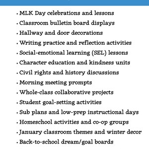MLK Day Dream Cloud Writing Activity • I Have a Dream Printable ...