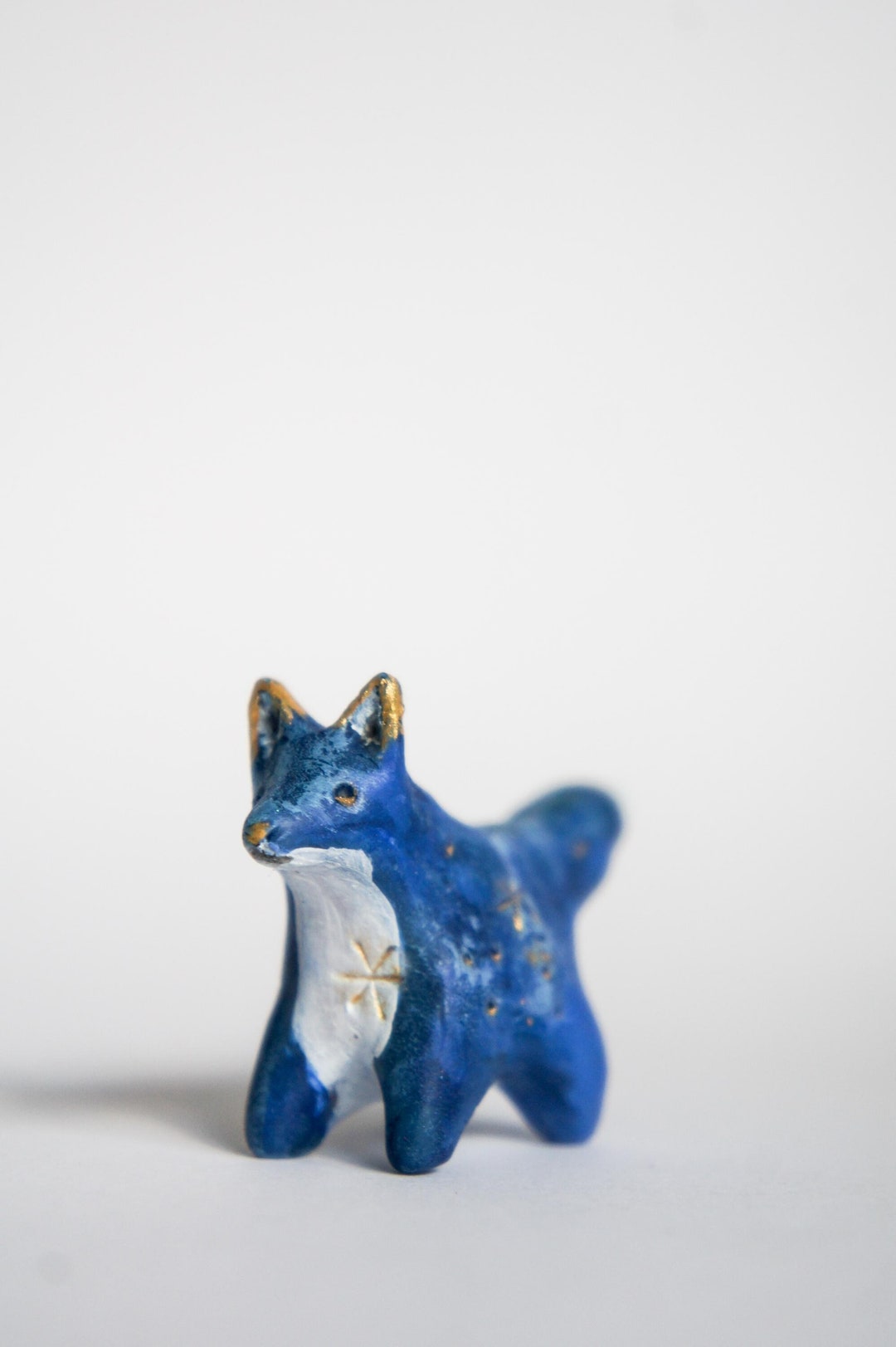 Small Starry Fox Sculpture - Etsy