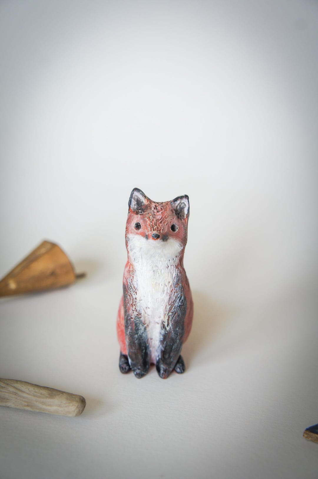 Fox Totem Sculpture - Etsy