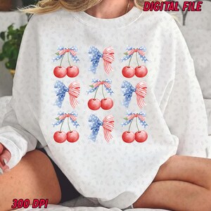 Coquette 4th of July Png,cherry Png, 4th of July Png, Memorial Day PNG ...