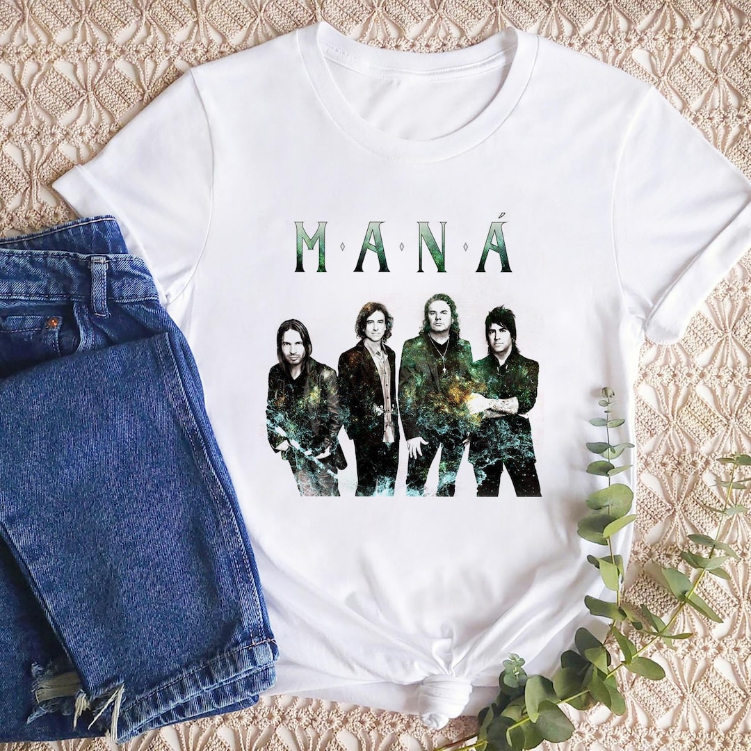 Mana Band 90s Vintage T-shirt, Maná Vivir Sin Aire Tour 2025 T-shirt ...