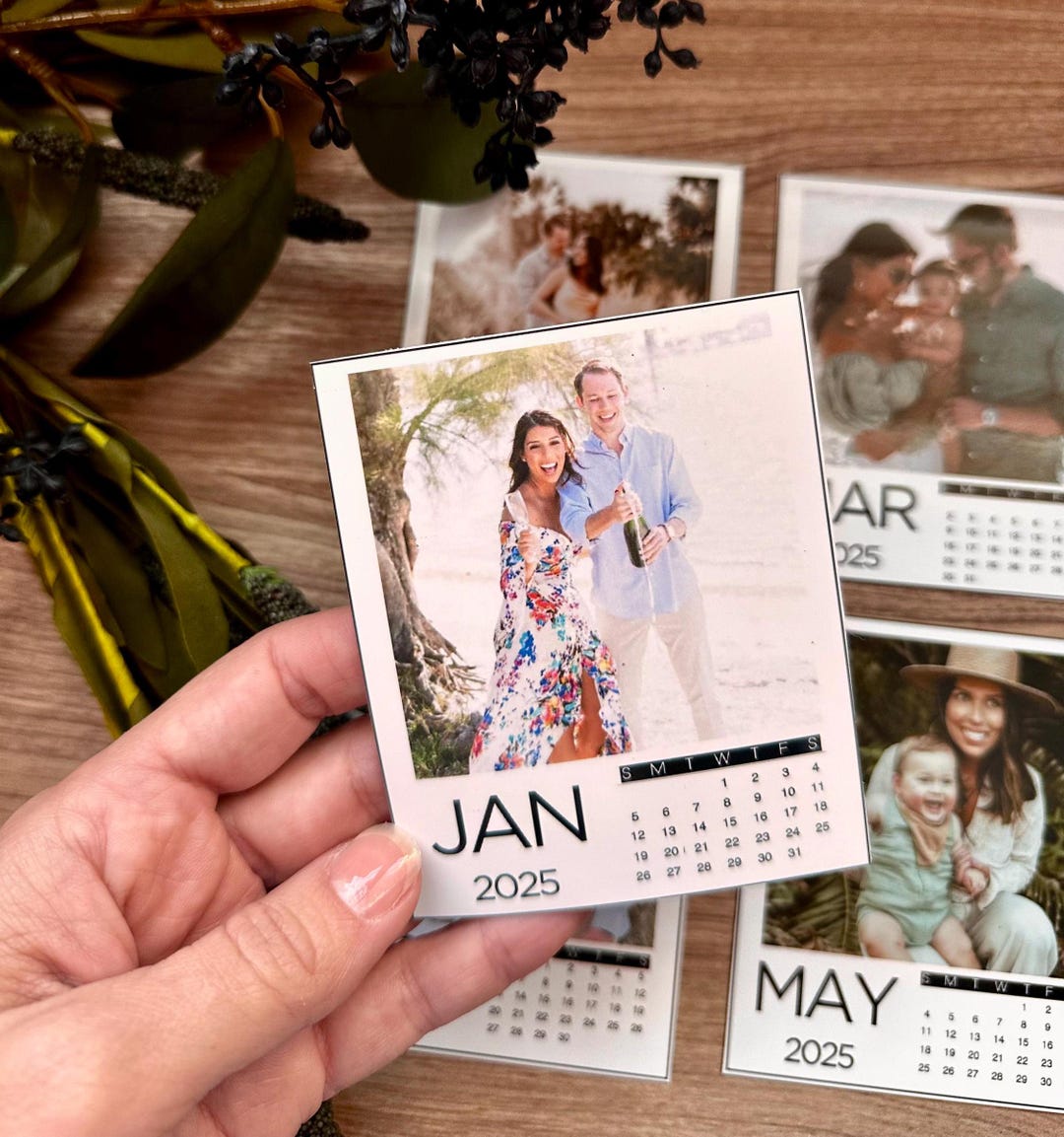 Custom Photo Strip Magnet, Personalized Photo Booth Family Picture ...