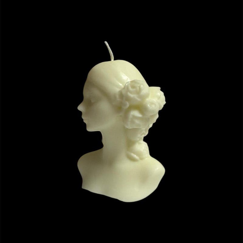 Bust Candle - Etsy