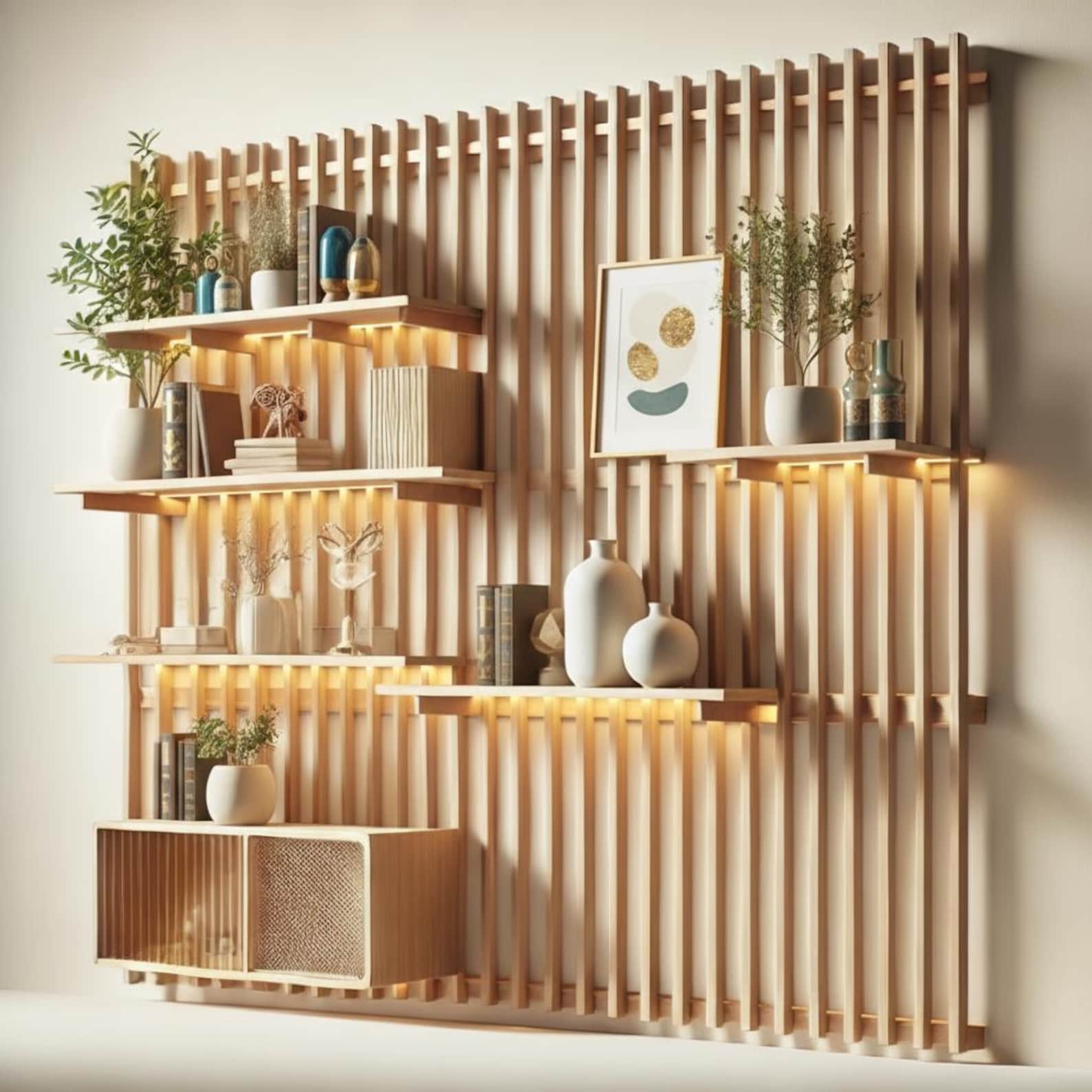DIY Floating Shelf Plans for Modern Homes | Customizable Woodworking ...