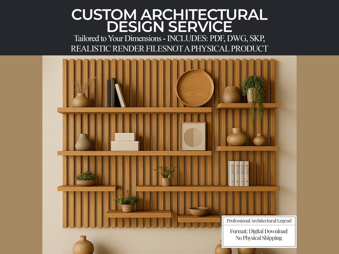 DIY Wall Storage Unit Plans | Modern Wooden Shelf System Blueprints ...