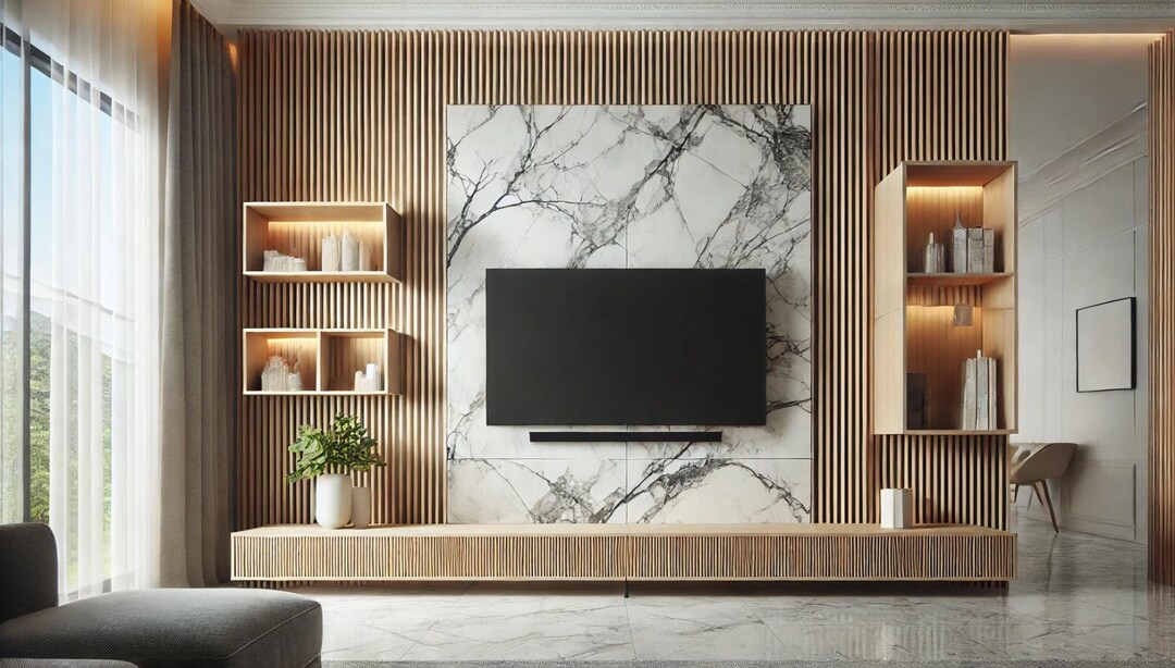 Customizable TV Stand Design | Made-to-order 3D Model & Render + Plans ...