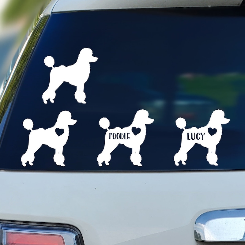 Poodle Sticker - Etsy