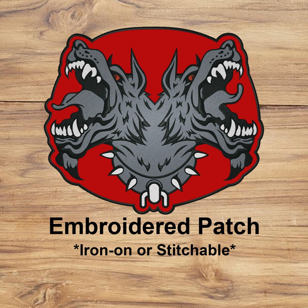 Pit Fighter Vi Embroidered Back Patch - Etsy