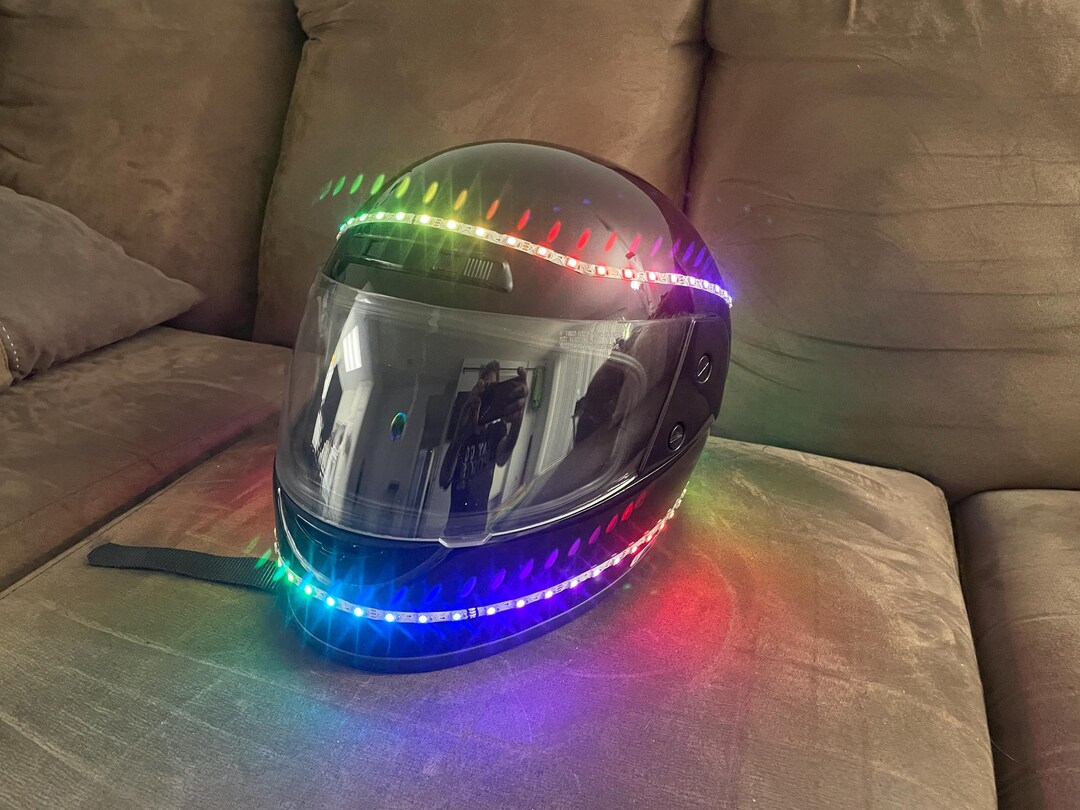 Lightrider LED Helmet Kit - Etsy