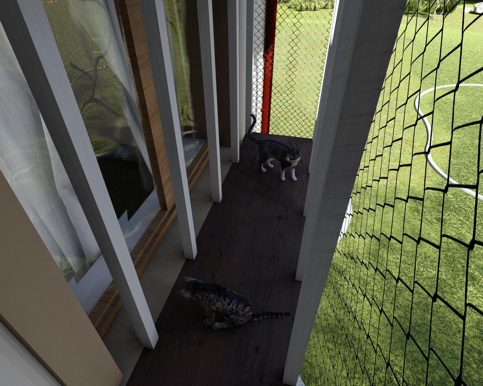 2x8 Window Catio Plans: DIY Cat House Building Guide (digital Download ...