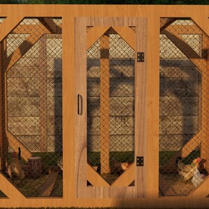 8x4 Chicken Coop Run Plans: Step-by-step Guide - Etsy