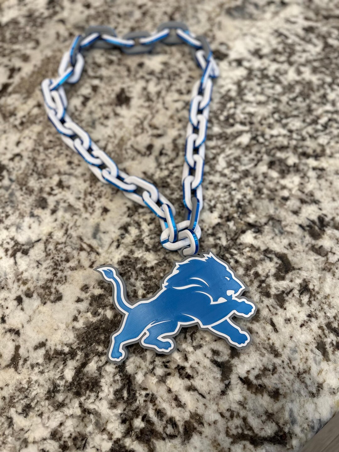 3D Printed Detroit Home Run Chain – Necklace for Fans Players & Teams ...