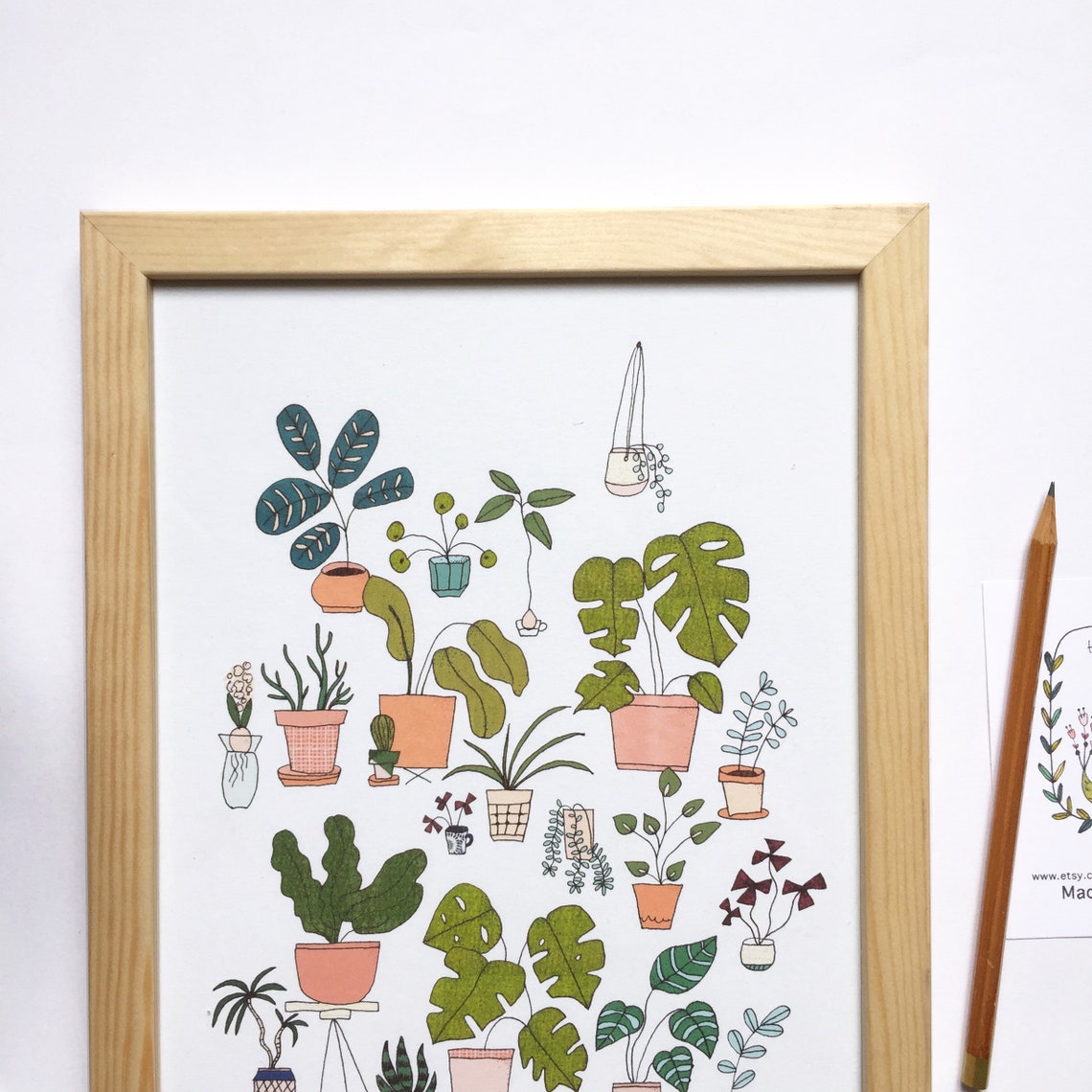 Plants Poster | Etsy