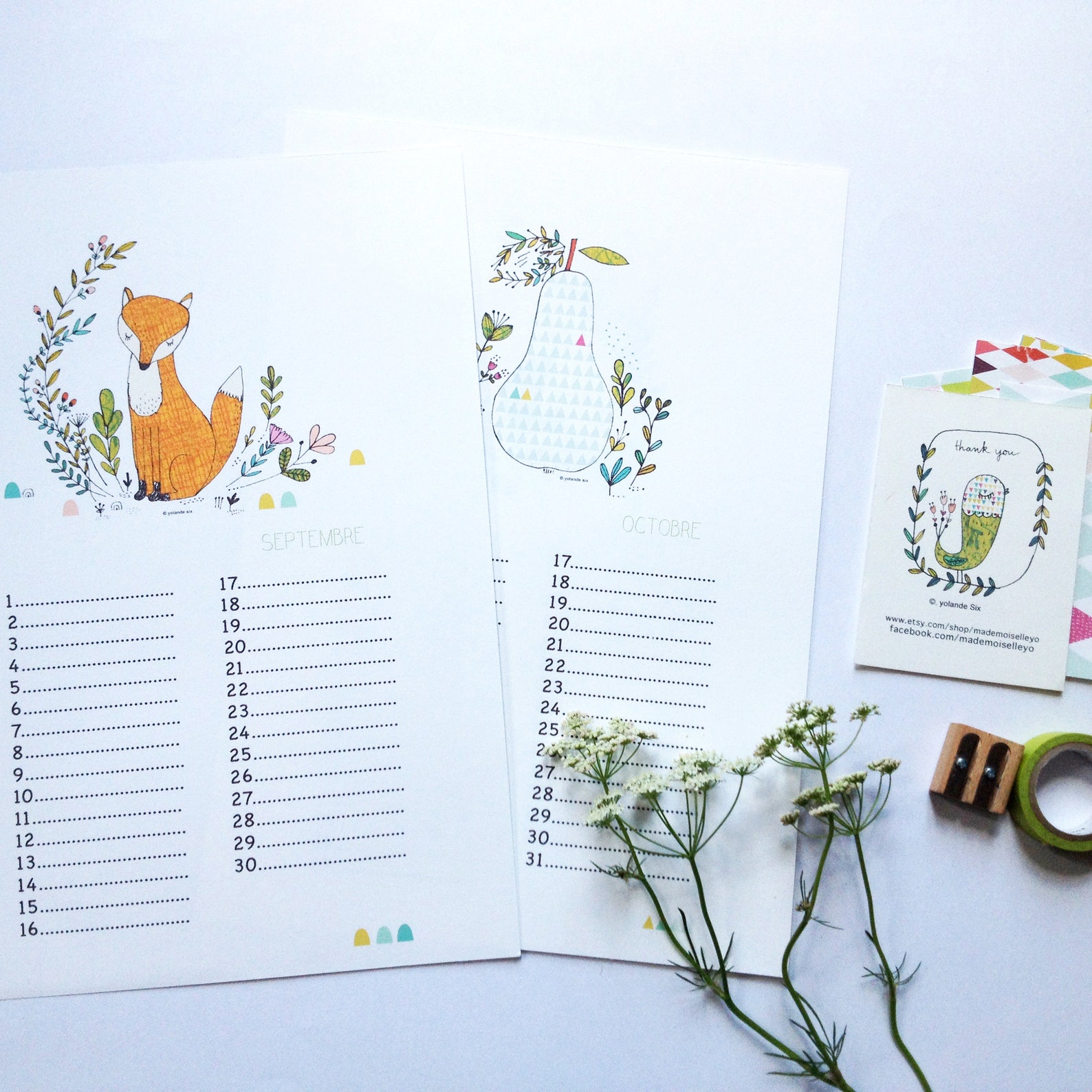 Perpetual Birthday Calendar Blue Birds Size A4 - Etsy