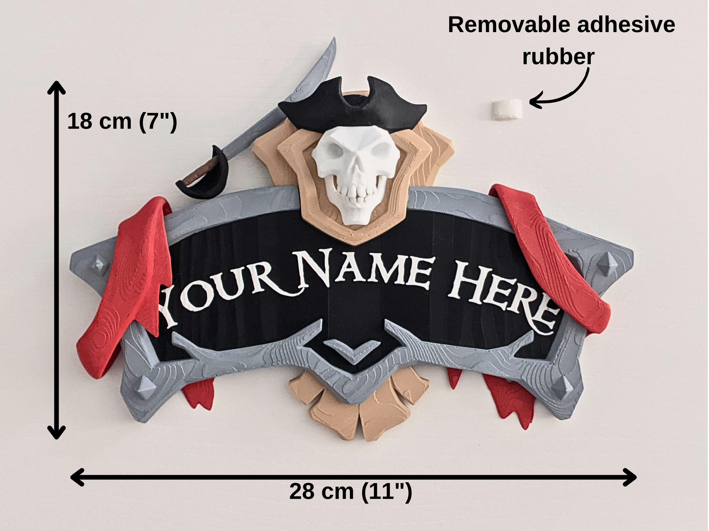Sea of Thieves Reaver Inspired Custom Personalized Ship Crest - Etsy