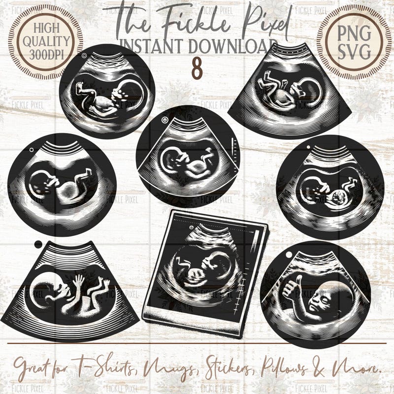 Ultrasound Svg Clipart - Etsy