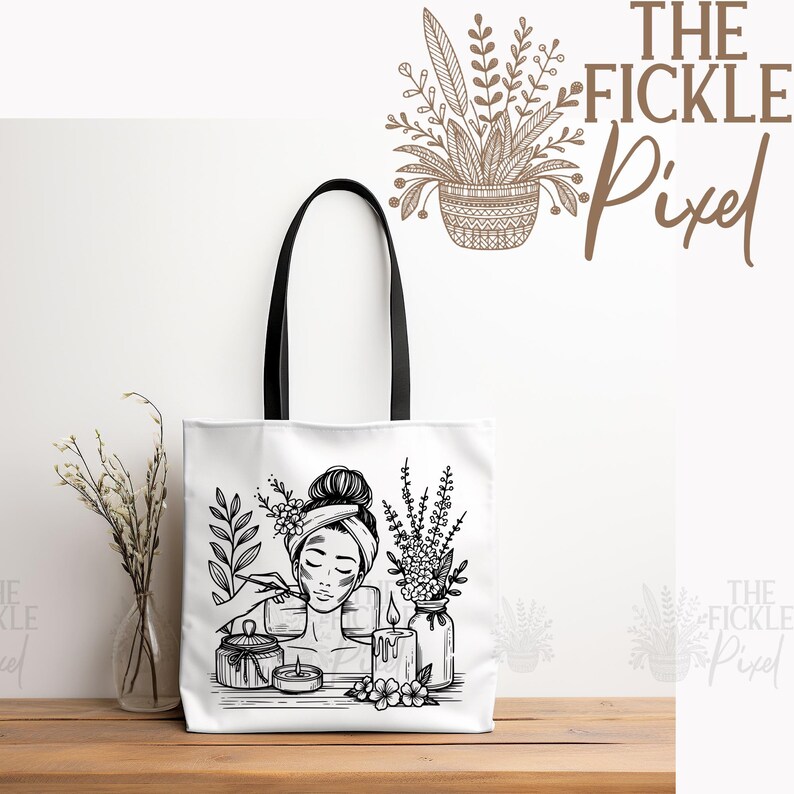 Spa & Beauty Clipart Bundle PNG | Self Care Facial Graphics | Pretty ...