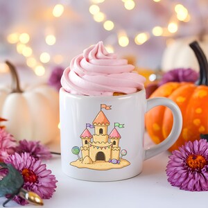 Haunted Sand Castle PNG Bundle | 5 Spooky Summer Clipart Designs ...