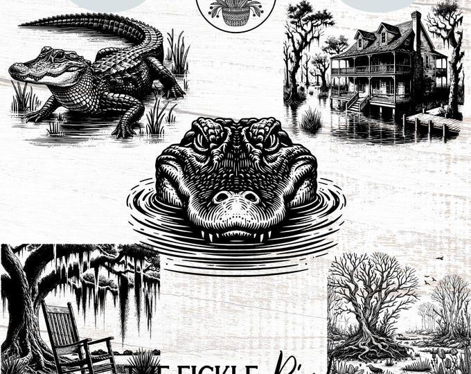 Swamp Life Scene Svg, Swamp Life Clipart, Swamp Life Png, Swamp Life ...