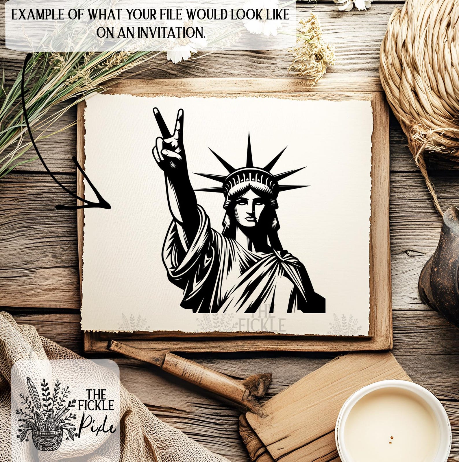 Statue of Liberty SVG PNG Clipart Bundle, Freedom Monument Washington ...