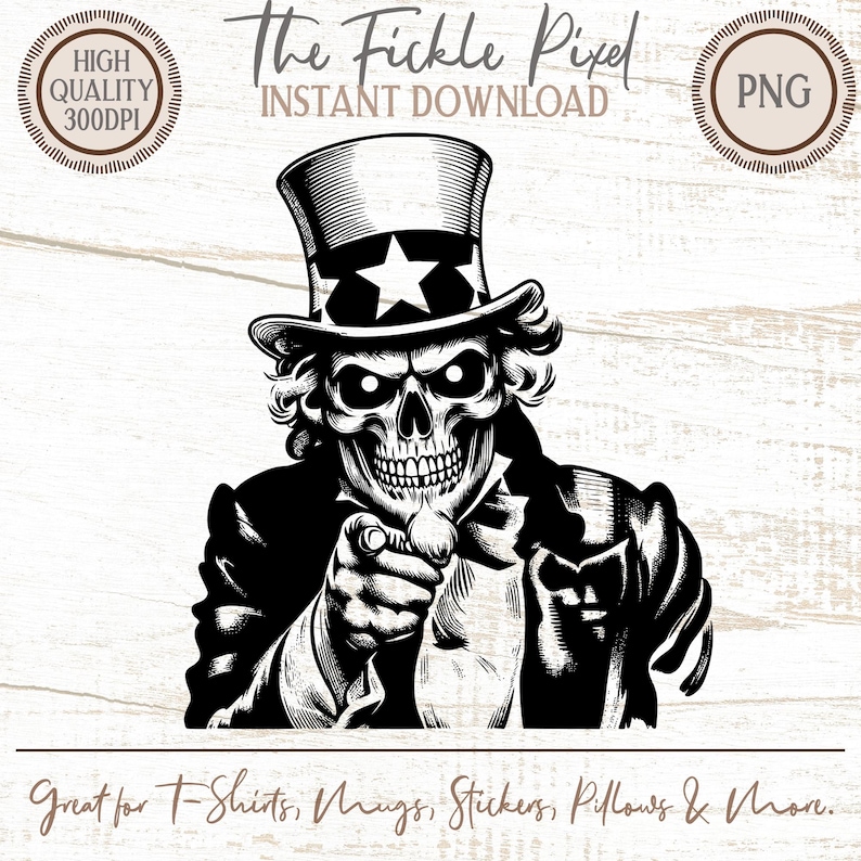 Uncle Sam Skeleton PNG, Patriotic Military Art, America Campaign Poster ...