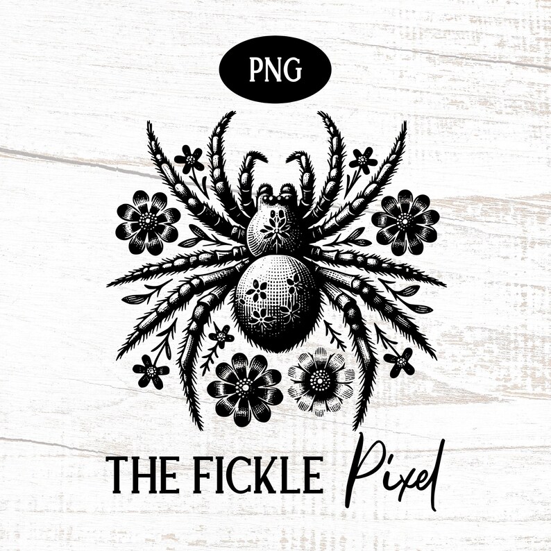 Spider With Flowers Png, Tarantula Svg, Spider Tarantula Svg, Tarantula ...