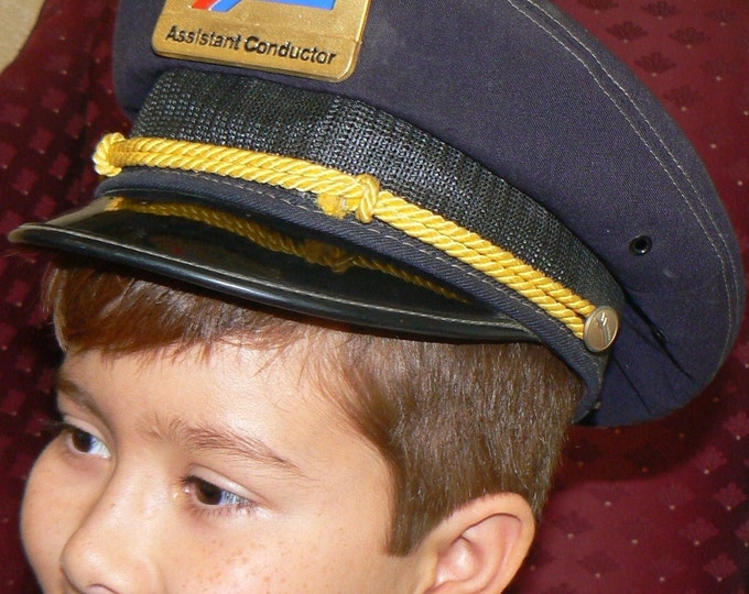 Amtrak Train Assistant Conductors Uniform Hat Vintage 1960s 70s Great ...
