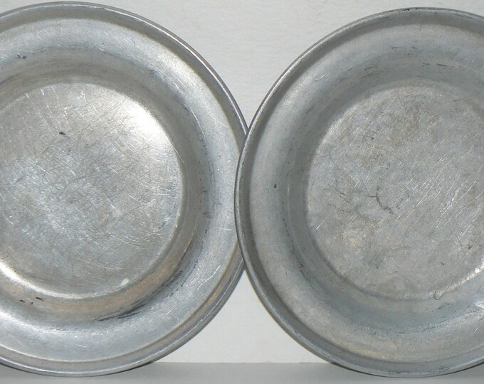 2 World War 1 WWI USN US Navy Mess Hall Aluminum Plates Camping Plate ...