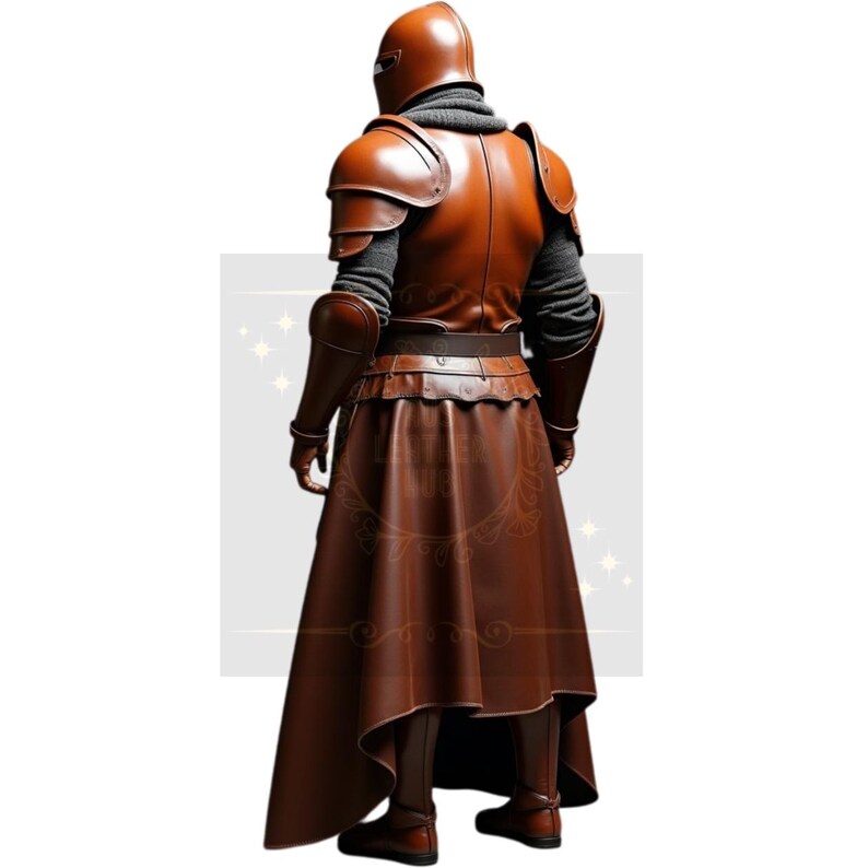 Handcrafted Leather Medieval Knight Armor: Cosplay Renaissance Suit ...
