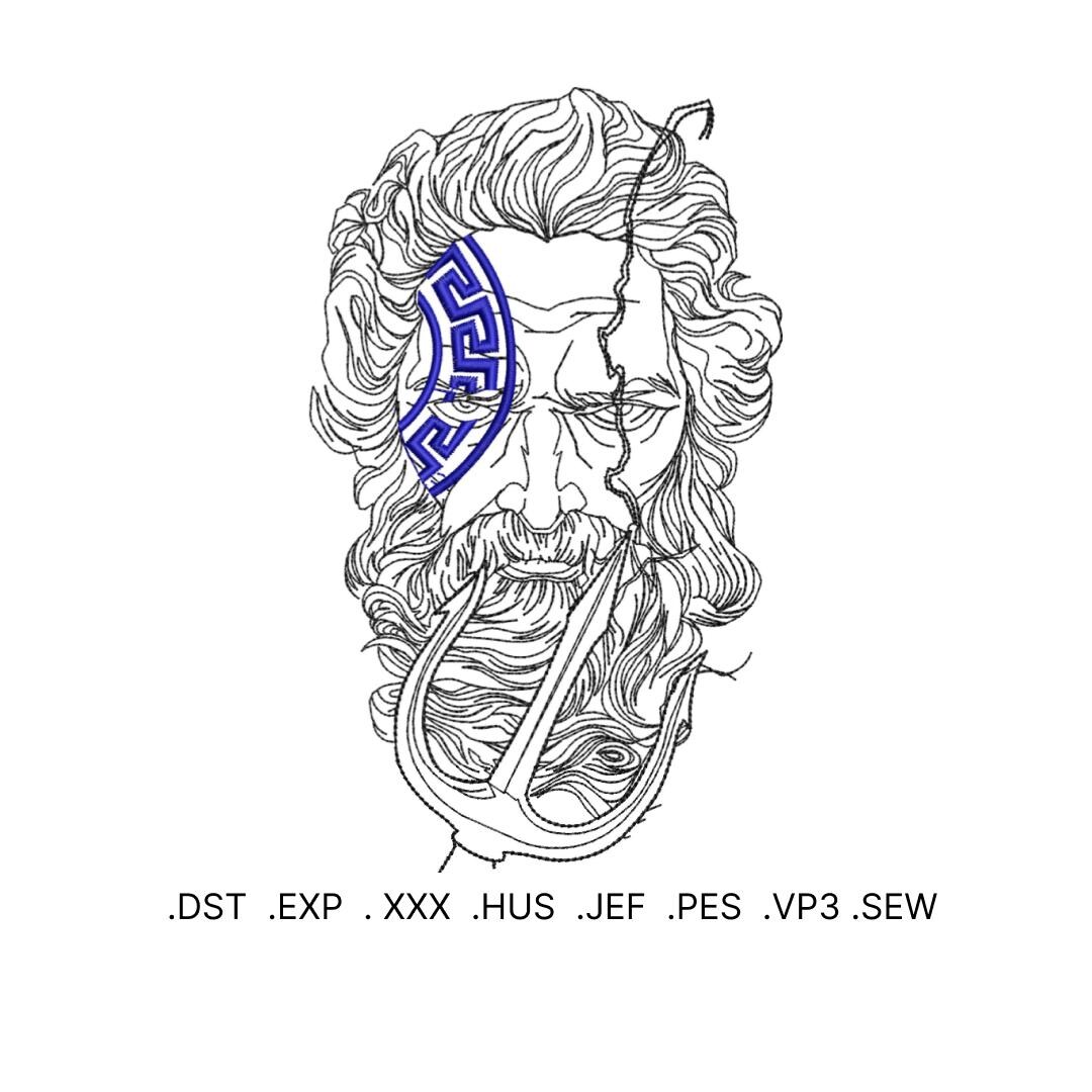 Neptune - Machine Embroidery Files - Etsy