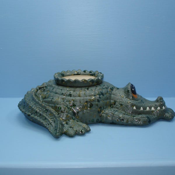 Alligator Planter - Etsy