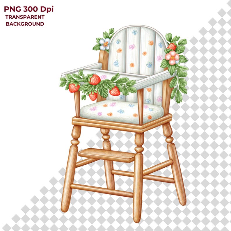 Watercolor Strawberry Clipart Set: PNG Illustrations (digital Download ...