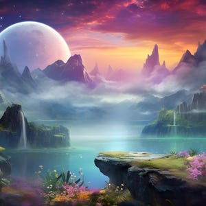 Custom Dream-inspired Landscapes | Personalized Fantasy Art From Your ...