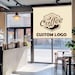 Custom Logo Roller Blind: Office Window Covering, Digital Print - Etsy