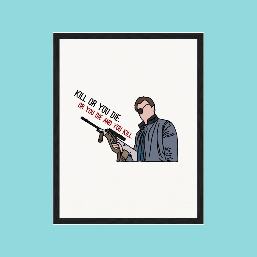 The Walking Dead Governor Poster Iconic Wall Art Zombie Apocalypse ...