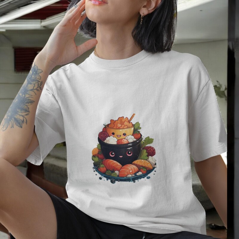 Food Graphic Tees - Etsy