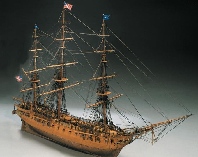 Calypso - 1/150 - Wooden Ship Model Assembly Plans: Build Your Own ...
