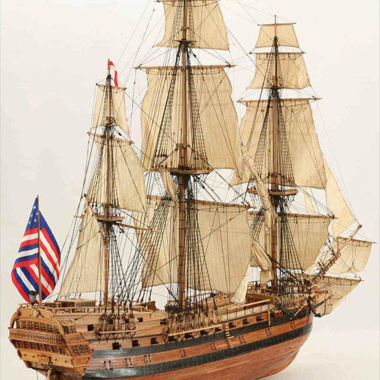Bon Homme Richard Frigate – Wooden Ship Model Plans (digital Files) - Etsy