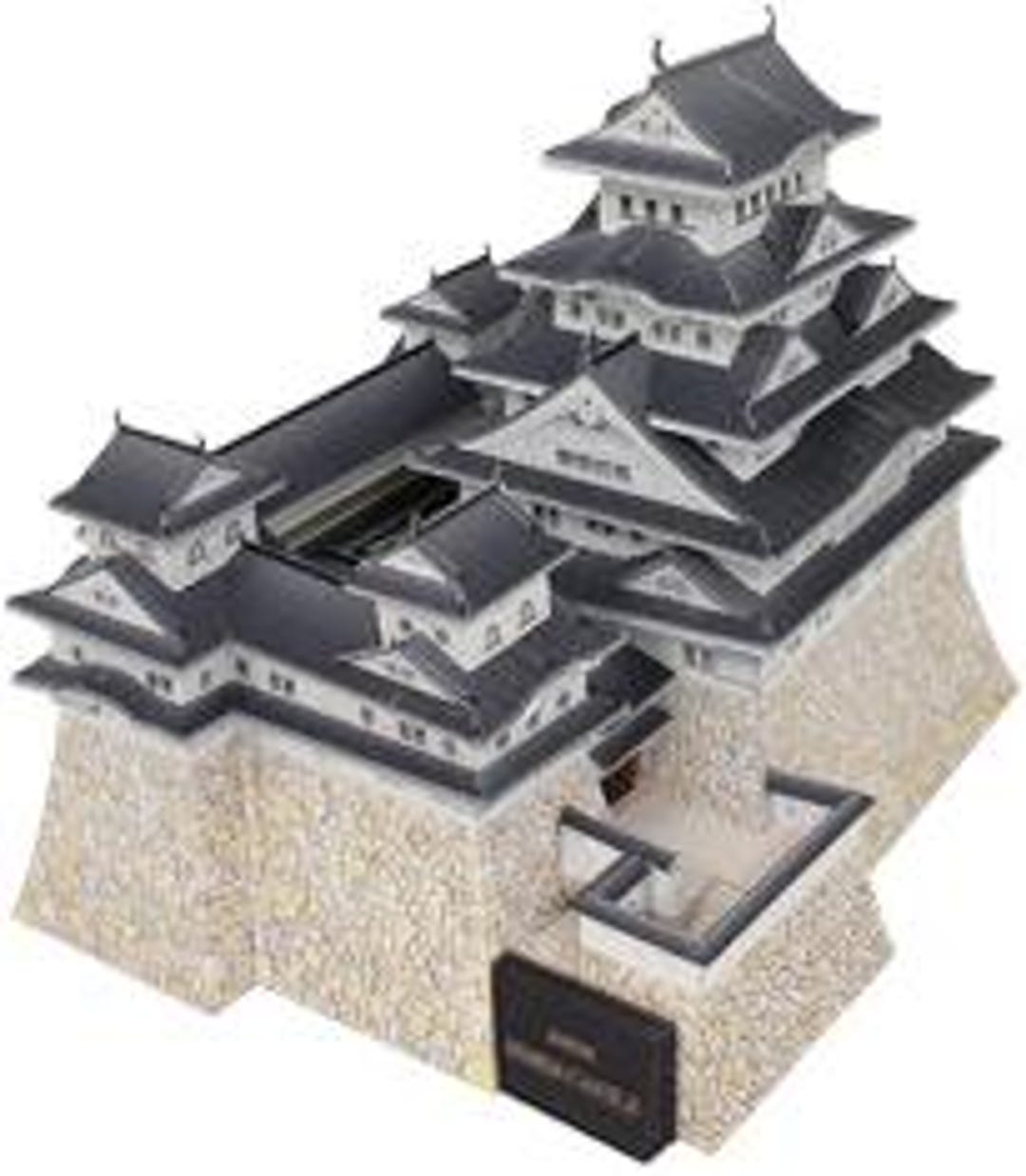 Himeji Castle Paper Model Kit | 3D Historical Landmark (PDF Templates ...
